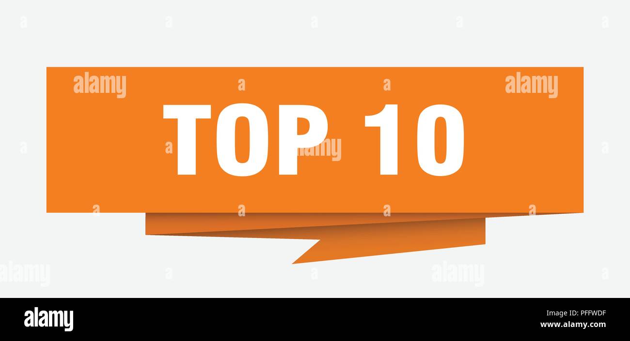 top 10 sign. top 10 paper origami speech bubble. top 10 tag. top 10 ...