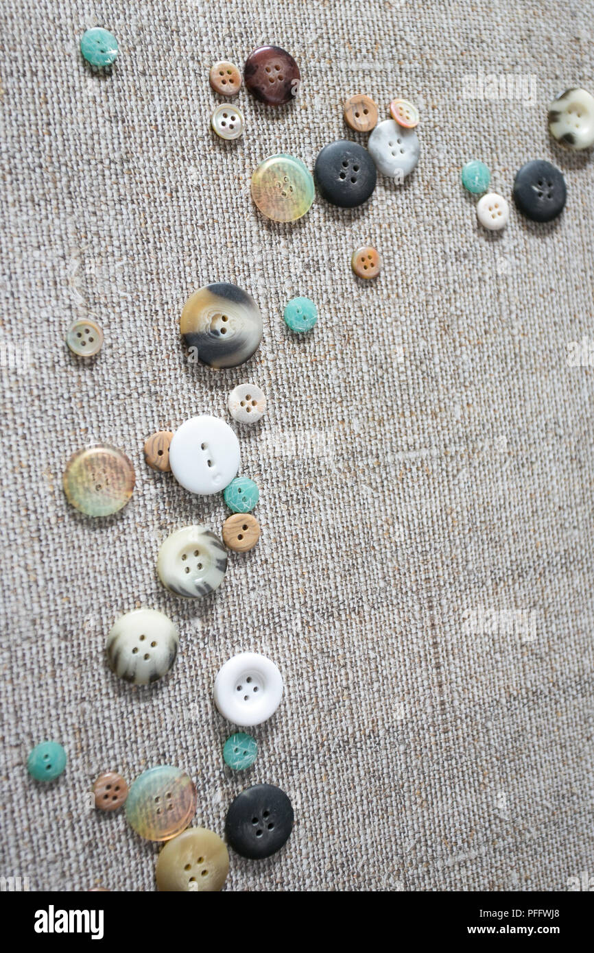 Many buttons hi-res stock photography and images - Alamy