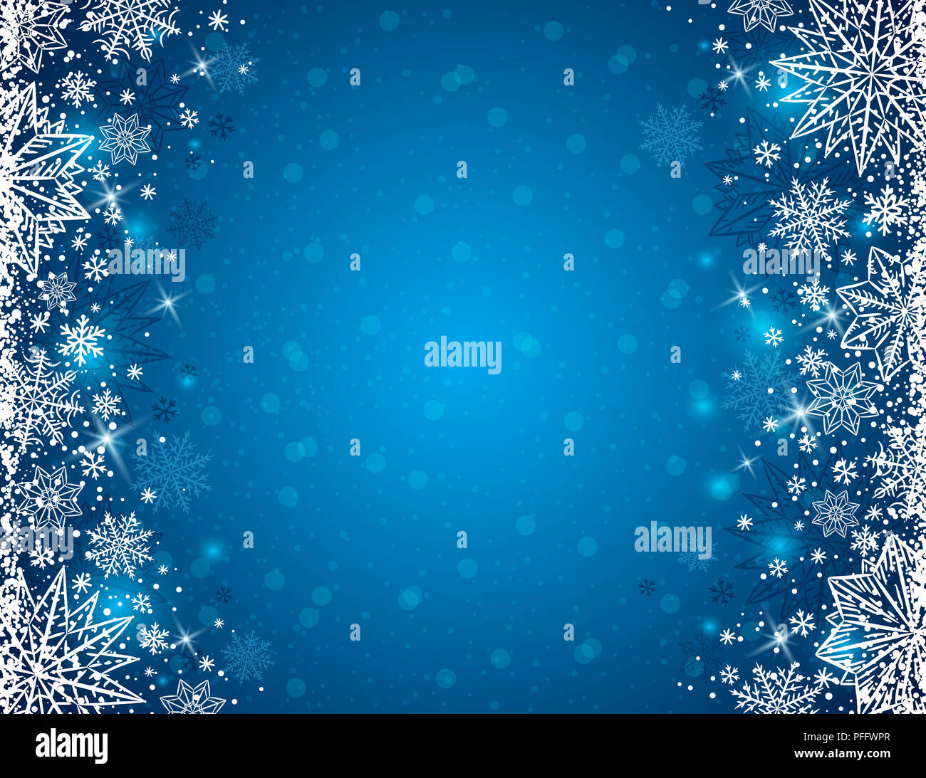 blue texture snowflakes Stock Photo - Alamy