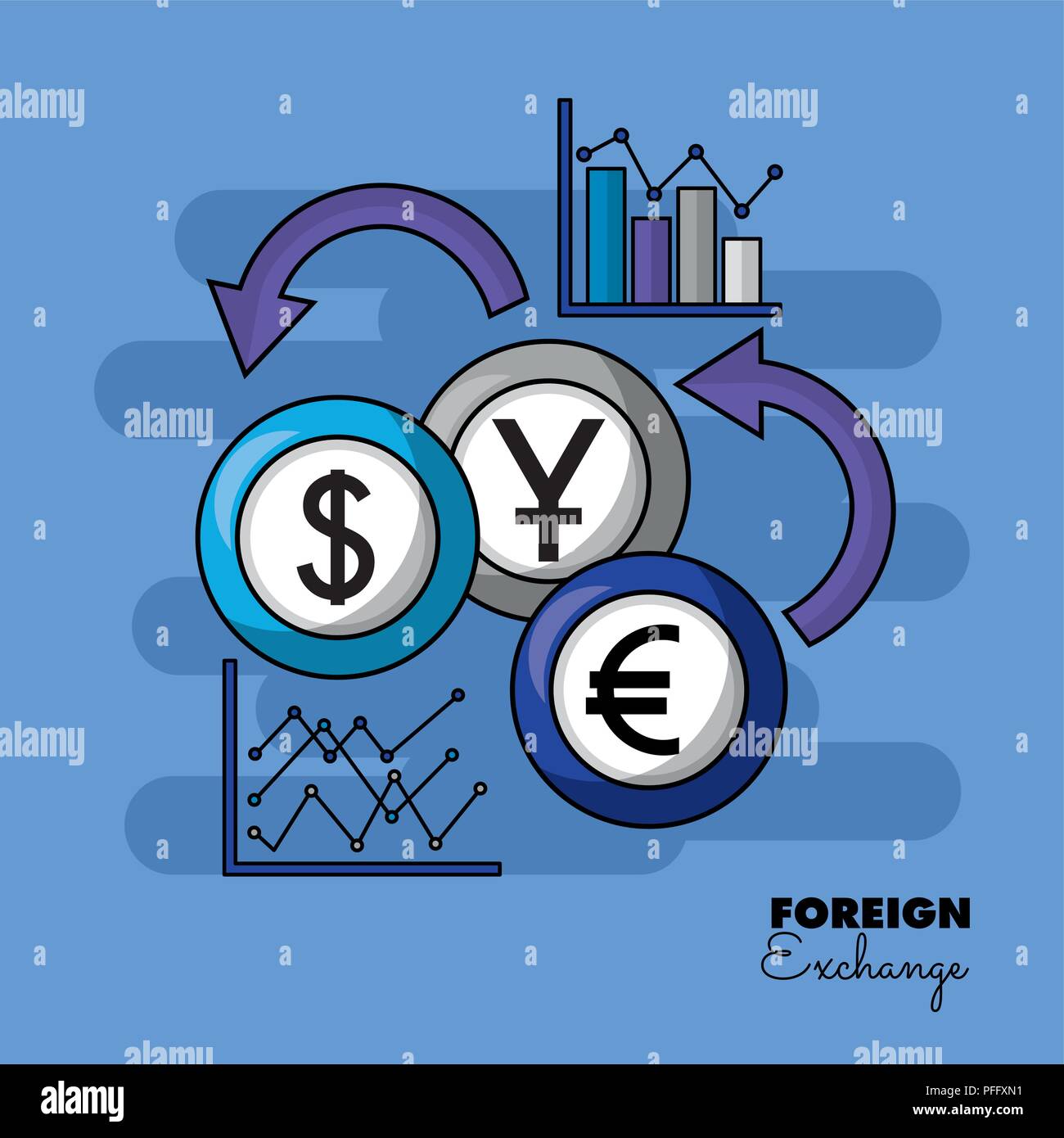 foreign exchange card Stock Vector Image & Art - Alamy