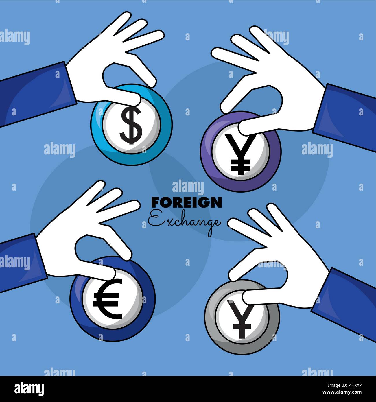 foreign exchange card Stock Vector Image & Art - Alamy