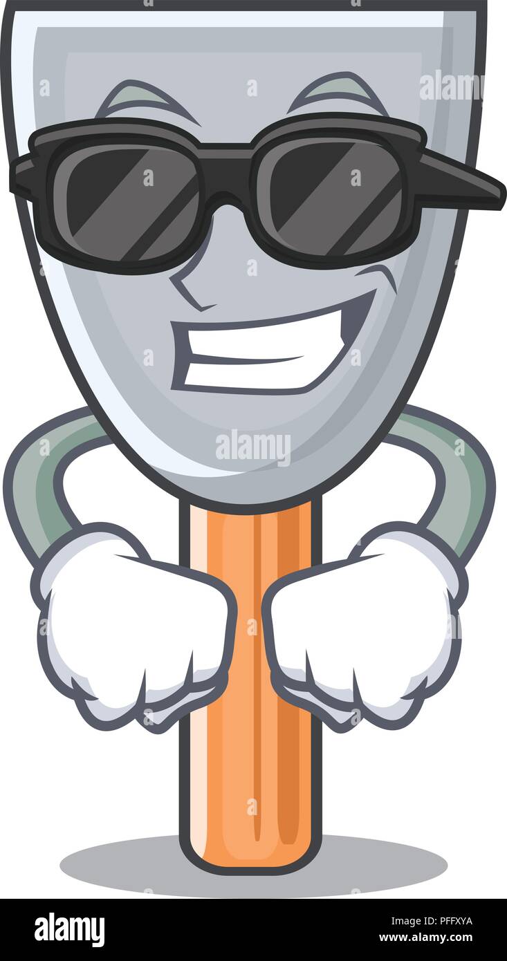 Super cool character putty knife isolated Stock Vector Image & Art - Alamy