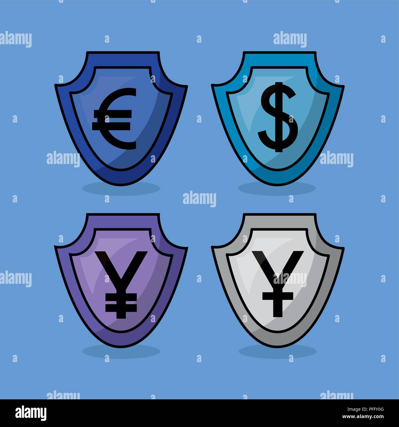 Foreign exchange screen Stock Vector Images - Alamy