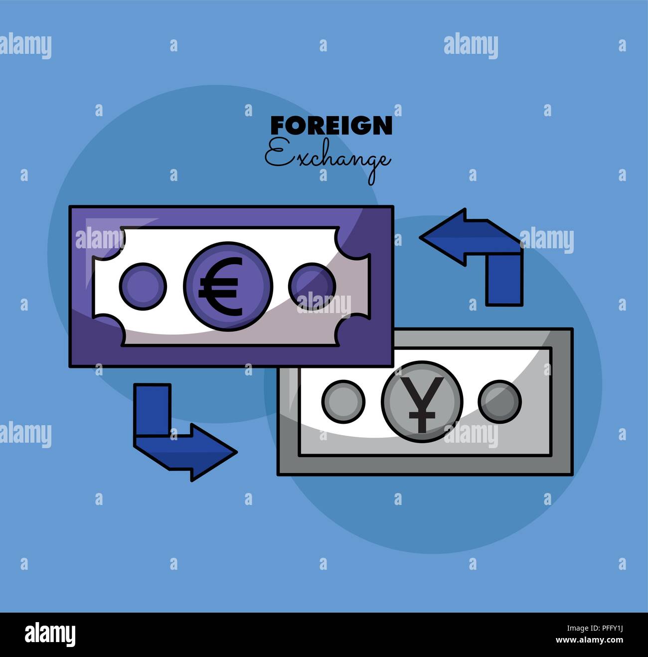 foreign exchange card Stock Vector Image & Art - Alamy