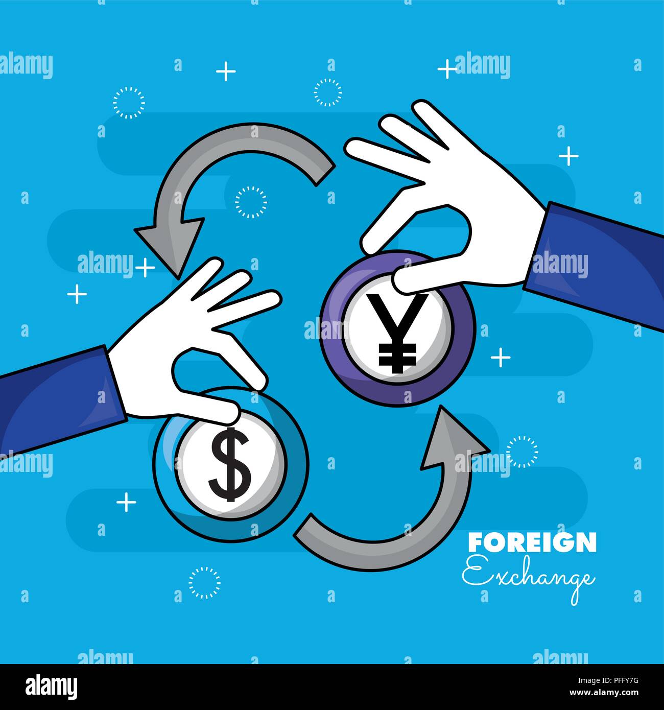 foreign exchange card Stock Vector Image & Art - Alamy