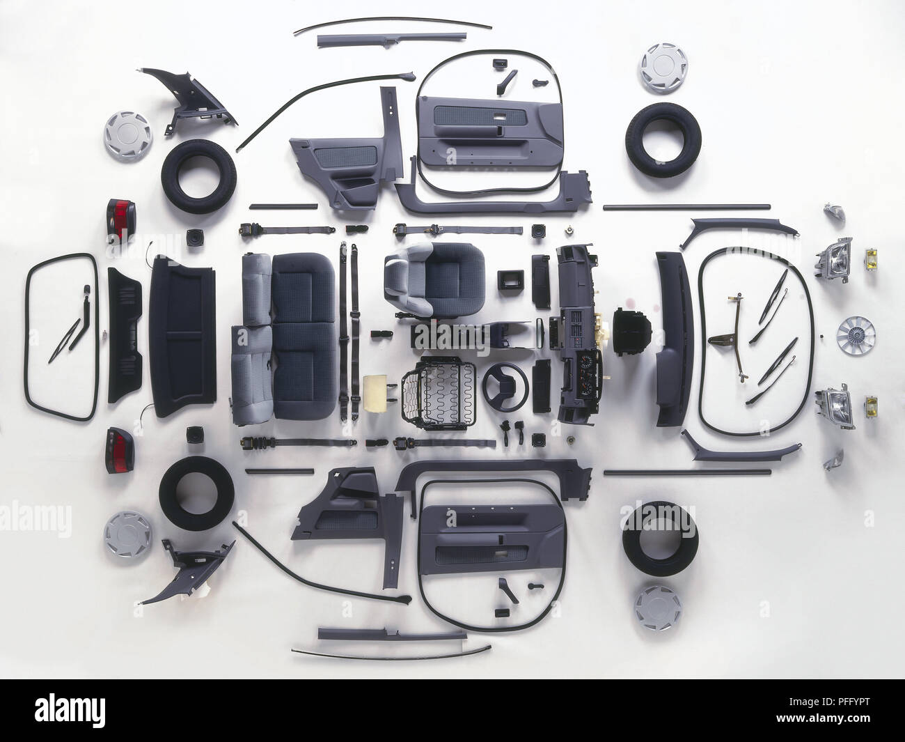 Car exploded view hi-res stock photography and images - Alamy
