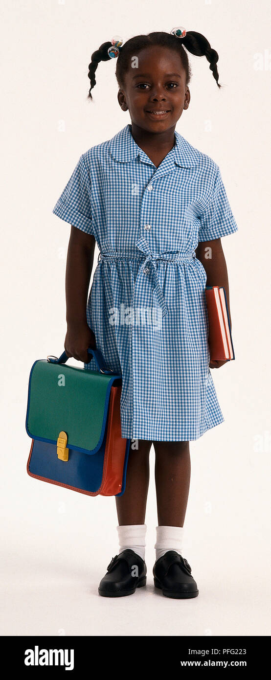 African girl in school dress in school hi-res stock photography and ...