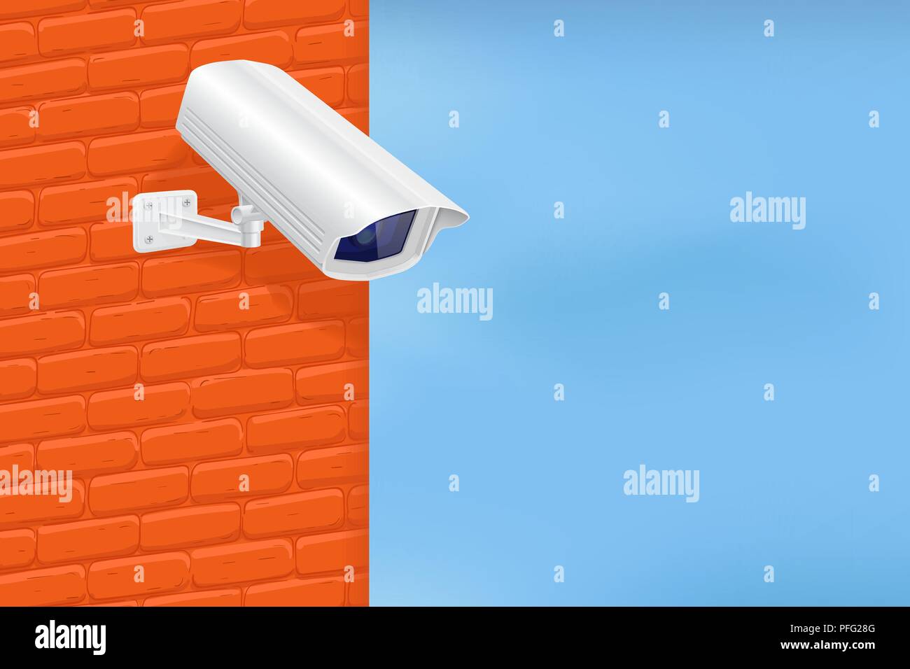 3d blue wall Stock Vector Images - Alamy