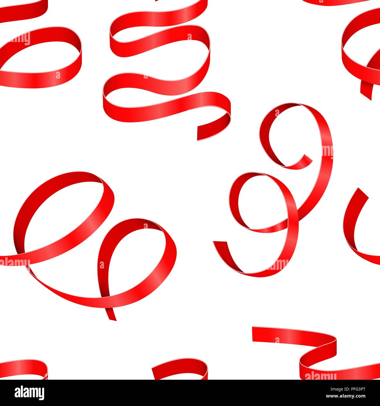 Color ribbons Stock Vector Images - Alamy