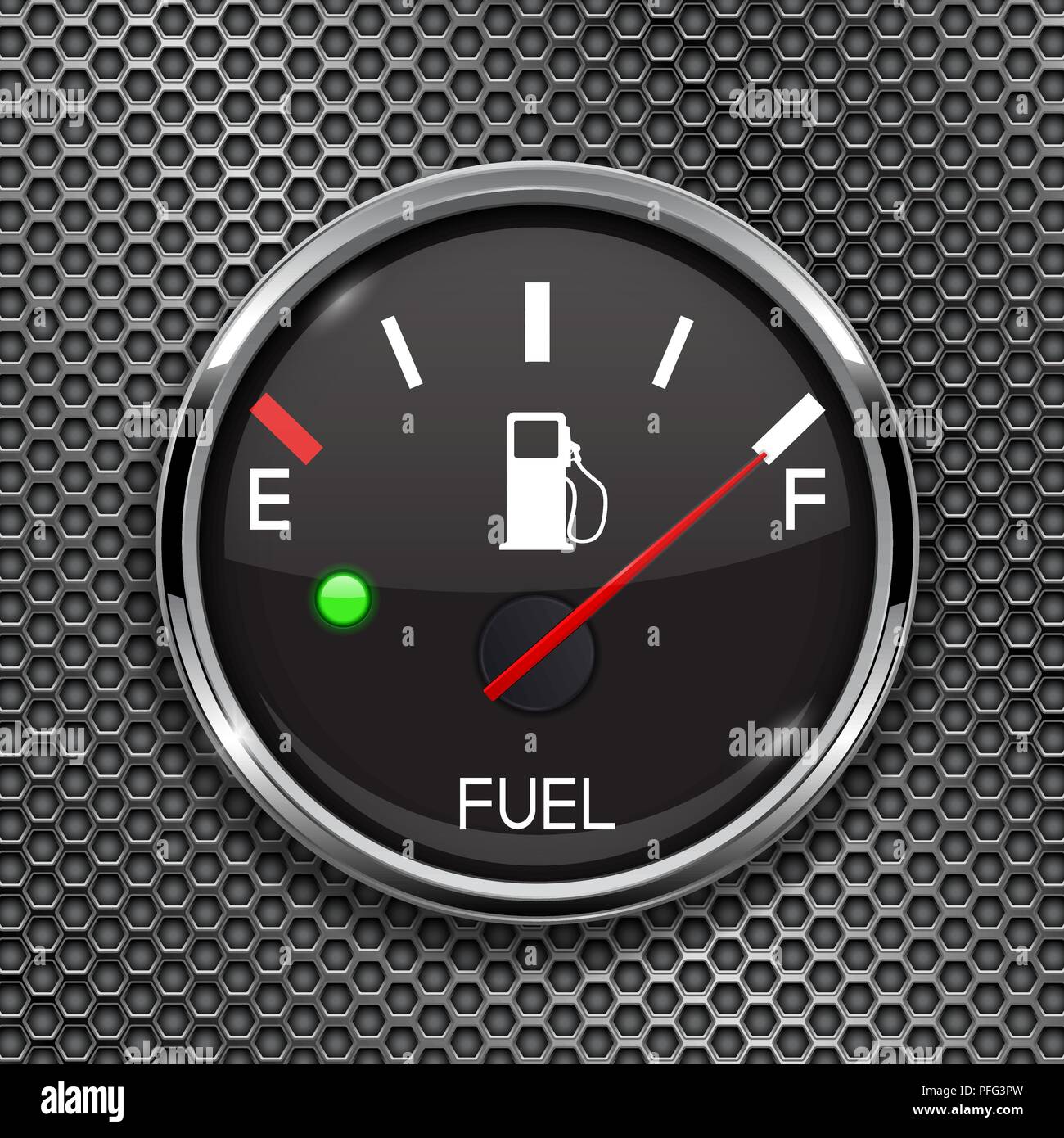 Metal dashboard Stock Vector Images - Alamy