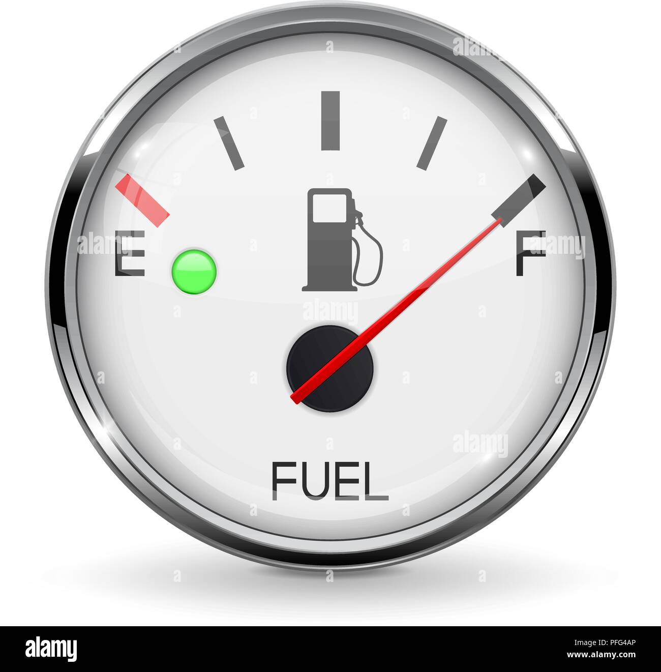 Full fuel gauge hi-res stock photography and images - Alamy