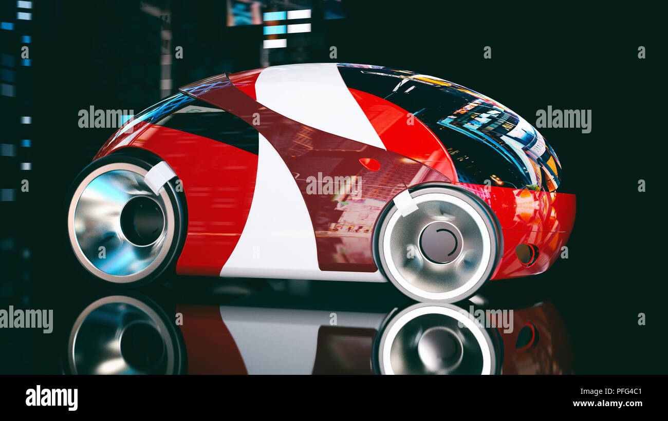 Car design - 3D Illustration Stock Photo - Alamy