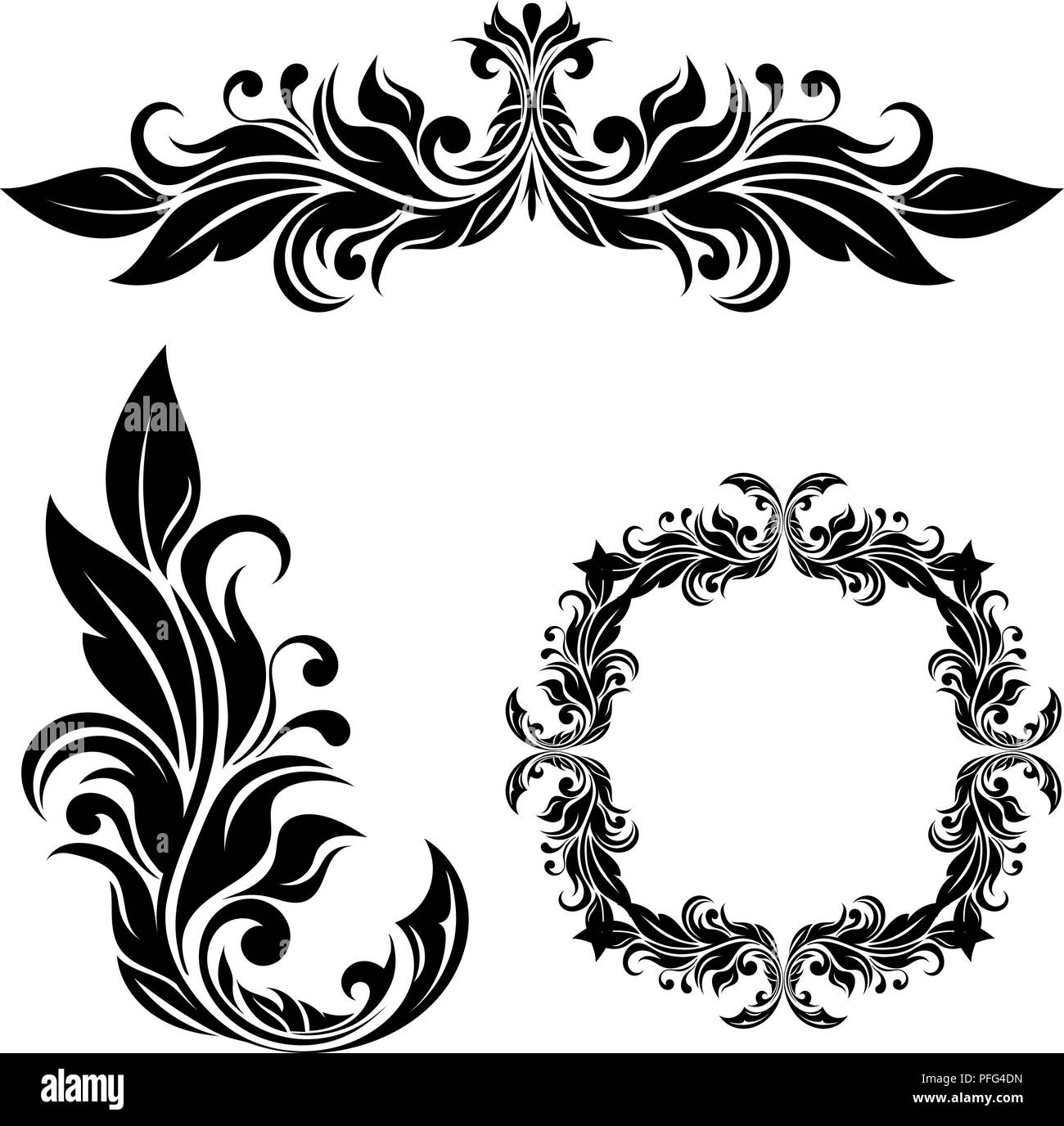 Ornamental Stock Vector Images - Alamy