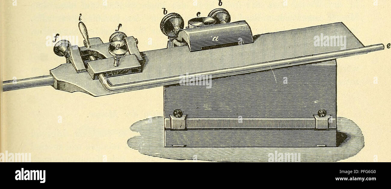 This illustration from the guide Das Mikroskop discusses various types ...