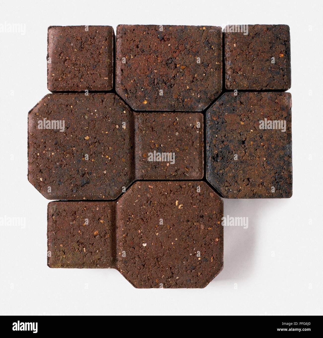 Interlocking paving stones hi-res stock photography and images - Alamy