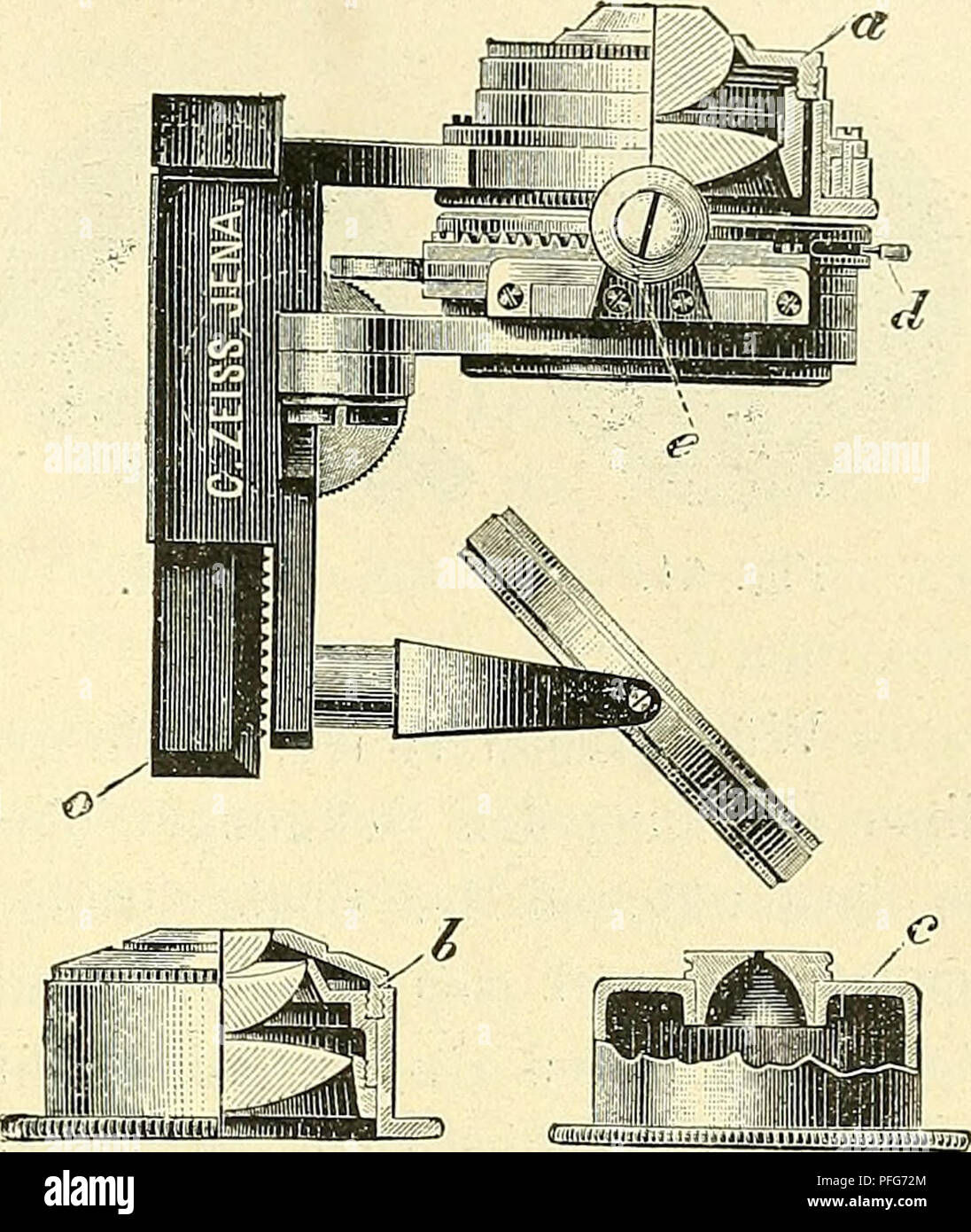 This German guidebook serves as a manual for scientific microscopy ...
