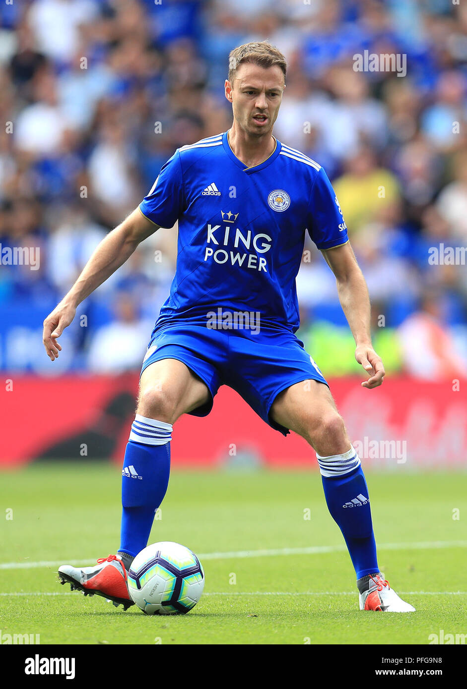 Leicester city v wolverhampton wanderers premier league king hi-res ...
