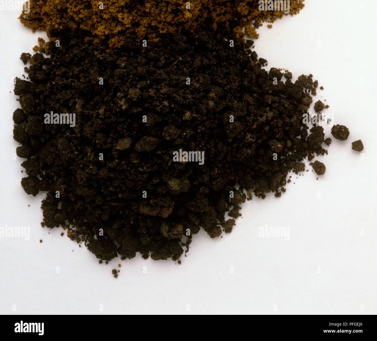 Garden soil, close-up Stock Photo - Alamy