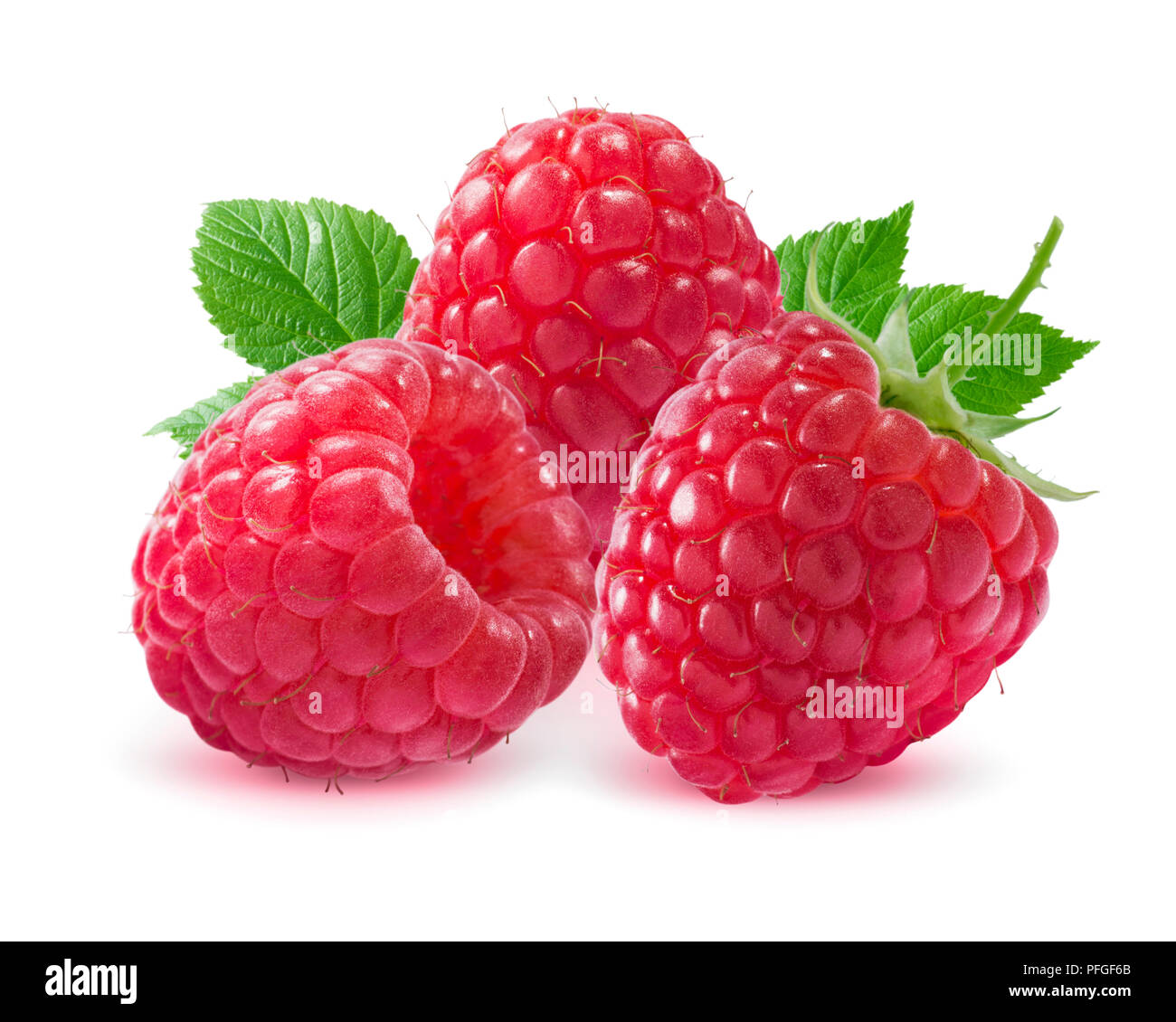 Pack of raspberries hi-res stock photography and images - Alamy