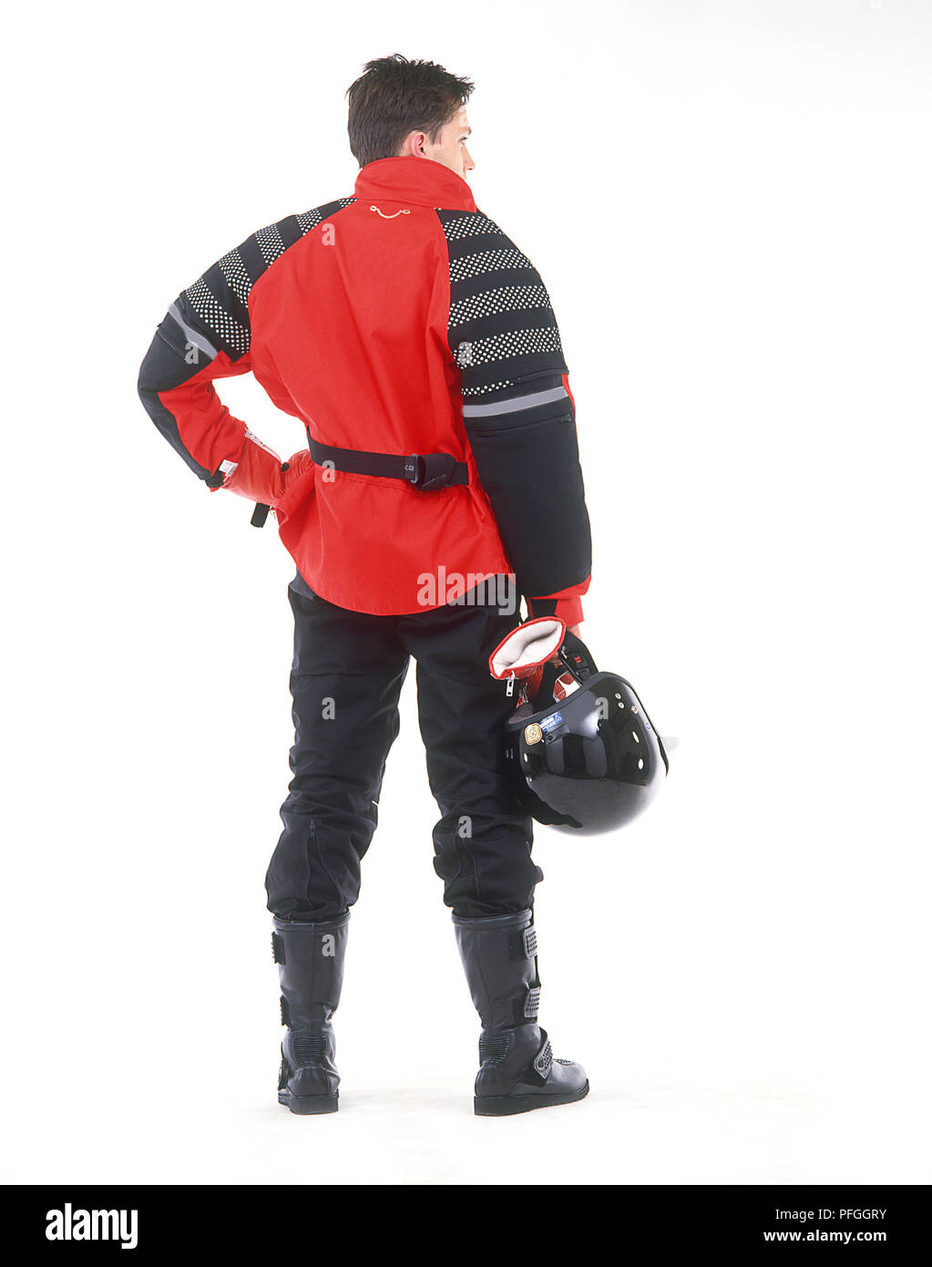 Motorcycle rider in protective gear hi-res stock photography and images ...