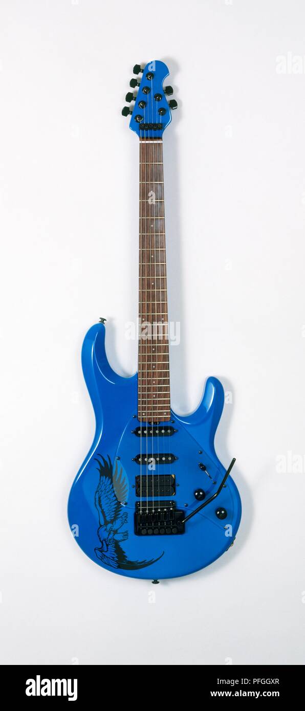 Music Man electric guitar Stock Photo - Alamy