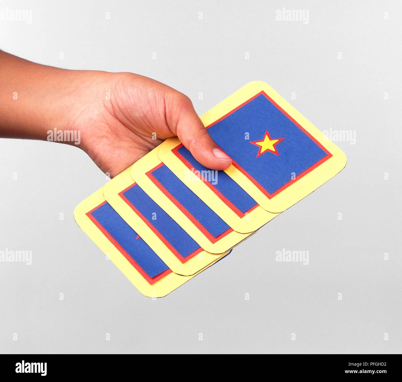 Five cards hi-res stock photography and images - Alamy