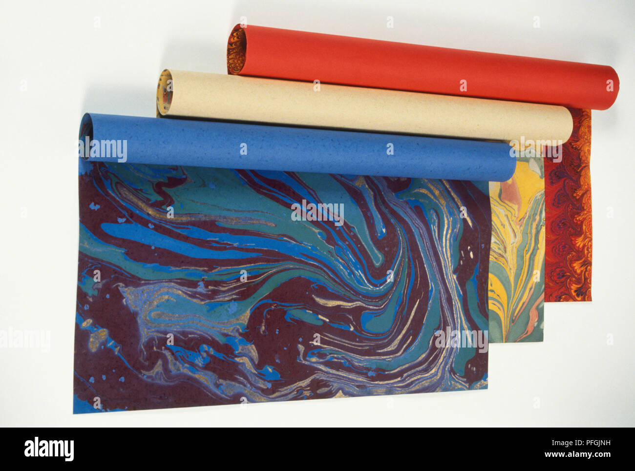 Marbled paper hi-res stock photography and images - Alamy