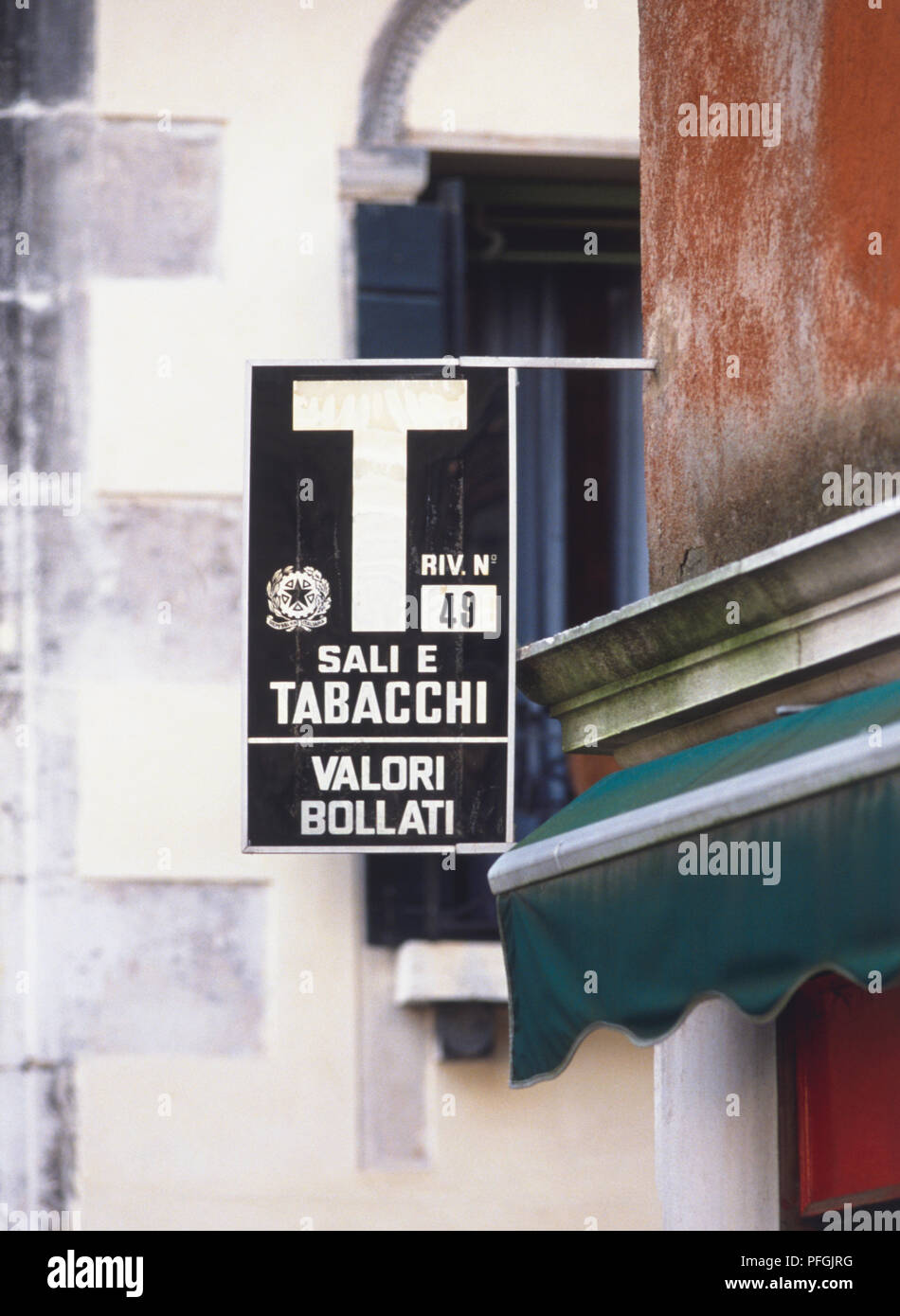 Tabacchi sign hi-res stock photography and images - Alamy