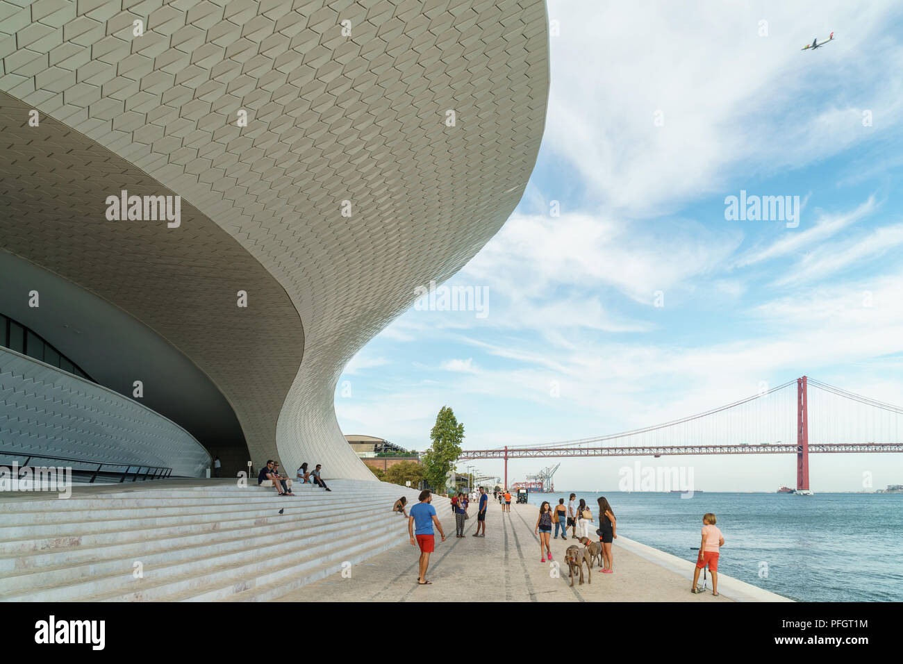 LISBON, PORTUGAL - AUGUST 23, 2017: The New Museum Of Art, Architecture ...