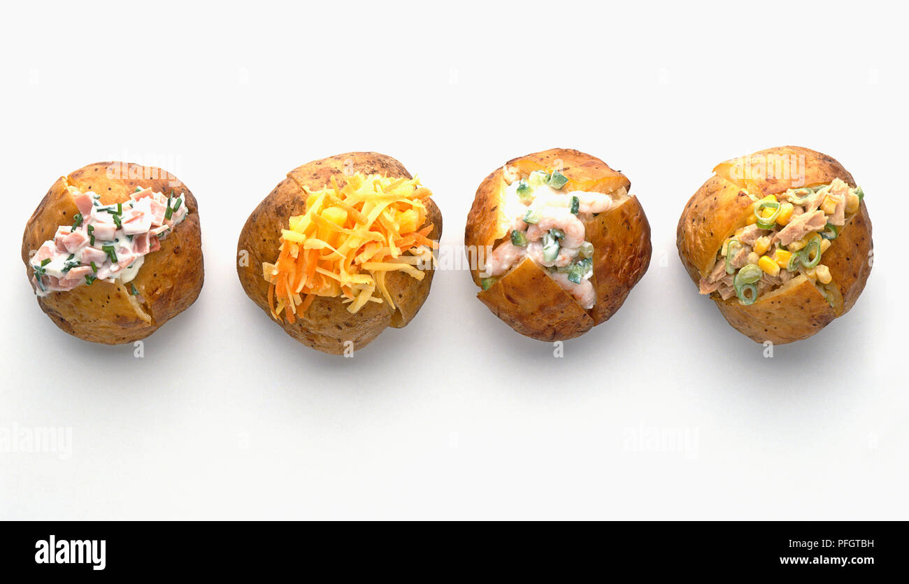Jacket potato with tuna hi-res stock photography and images - Alamy
