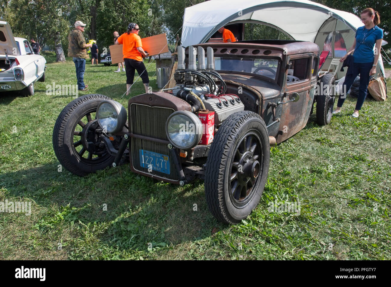 1930s ford model a coupe rat rod hi-res stock photography and images ...