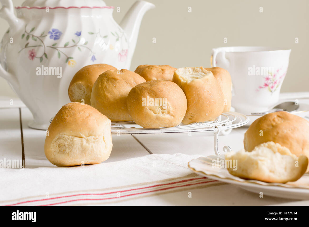 Dorset Knob a traditional triple baked hard and crispy bread roll and ...