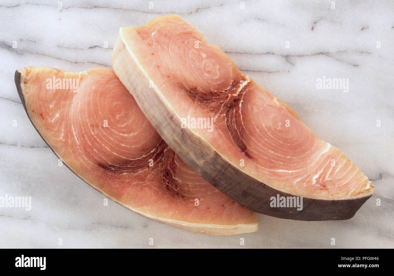 Raw Swordfish Steak