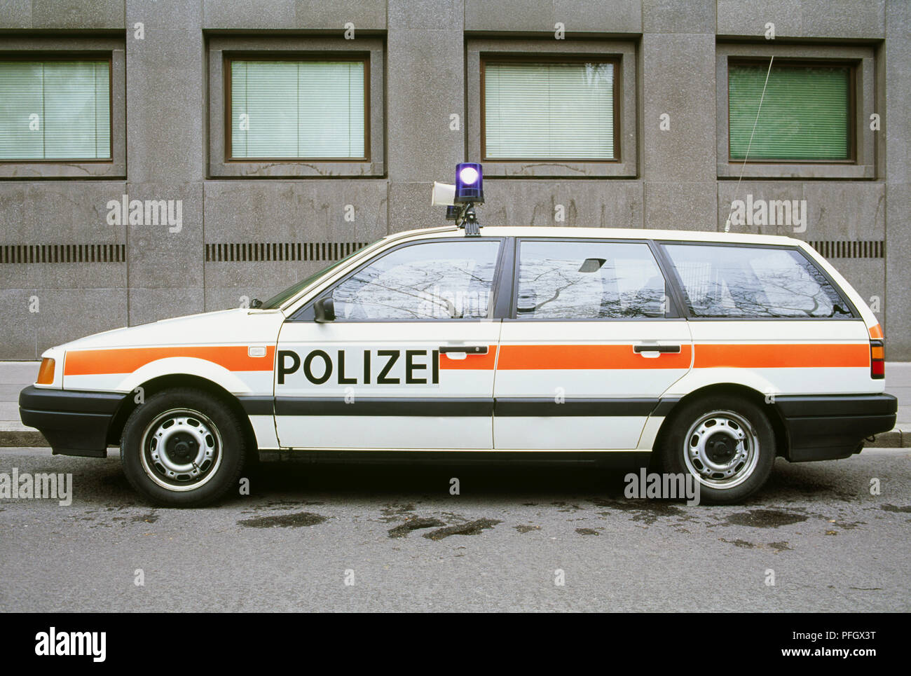 Austrian police car Stock Photo - Alamy