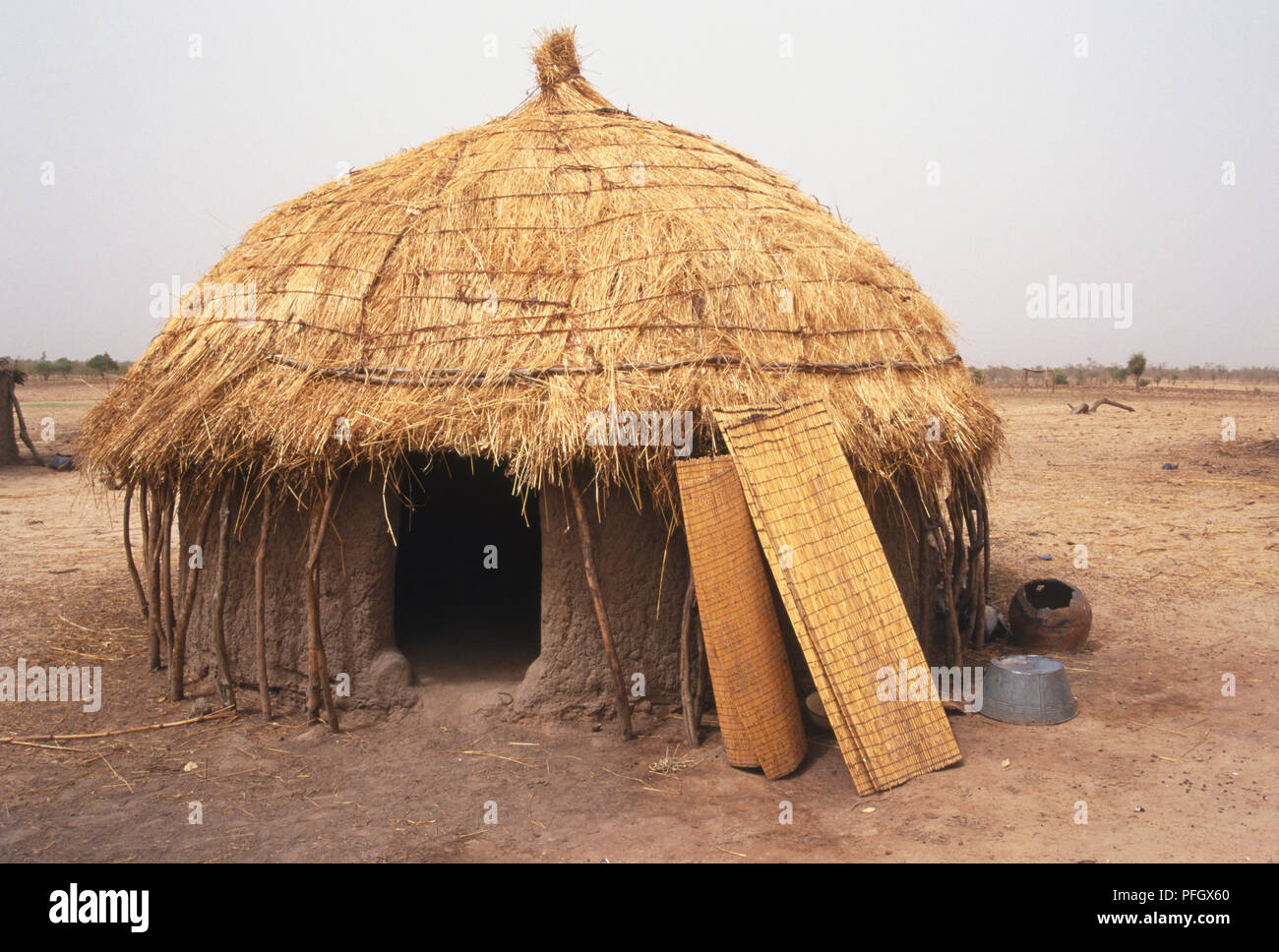 House in Bambara, Mali, Africa Stock Photo - Alamy