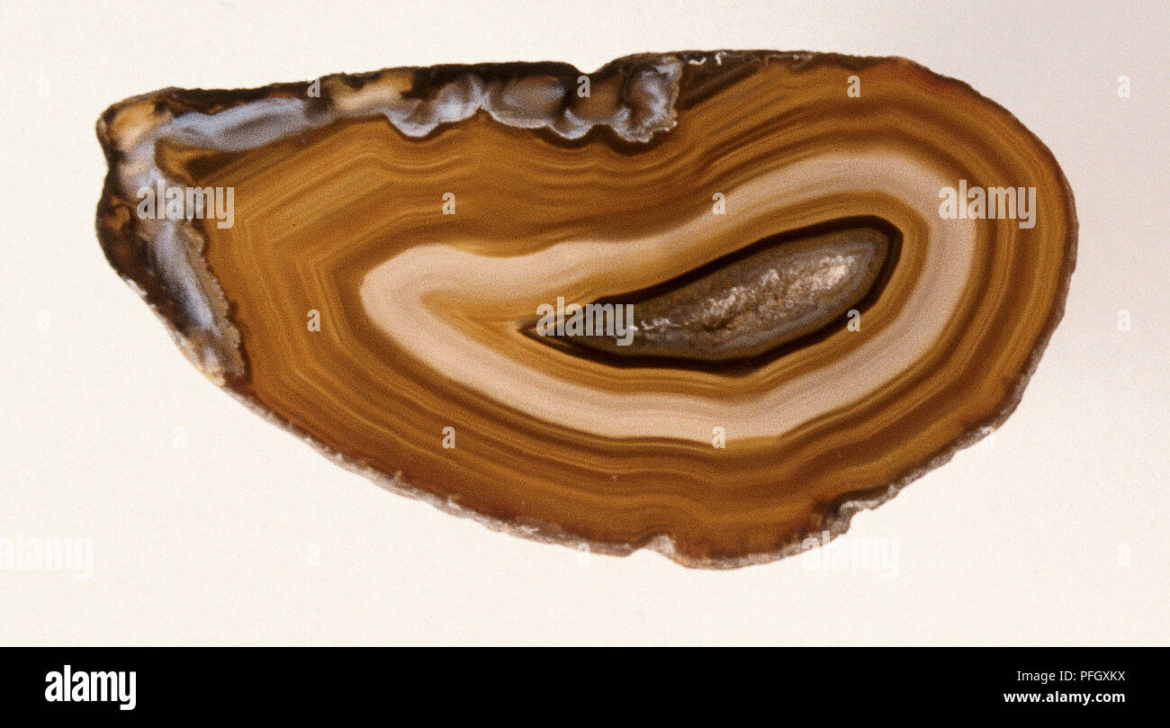 A lump of translucent agate Stock Photo - Alamy
