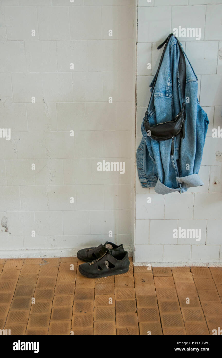 Hanged jacket hi-res stock photography and images - Alamy