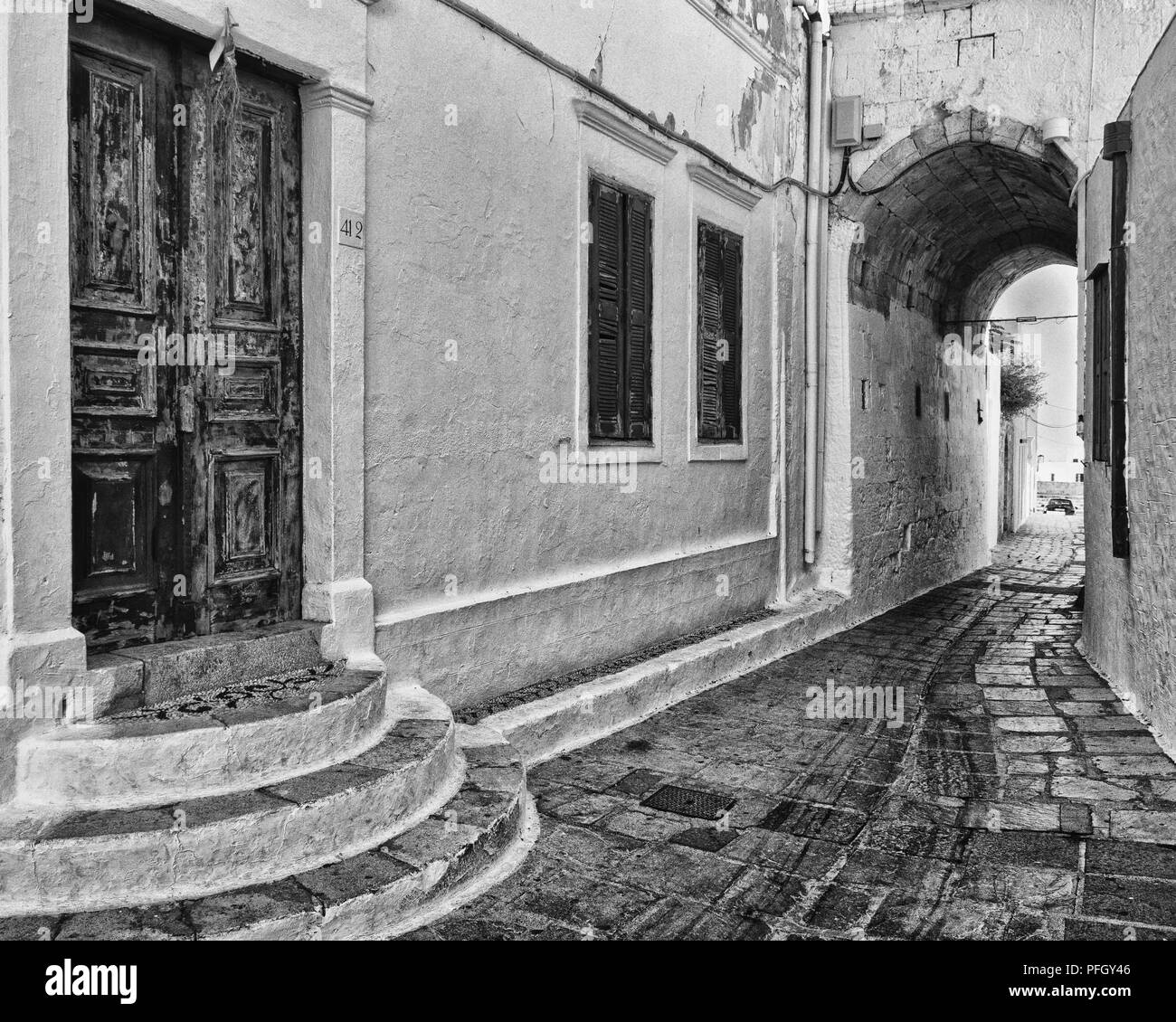 Greek history path Black and White Stock Photos & Images - Alamy