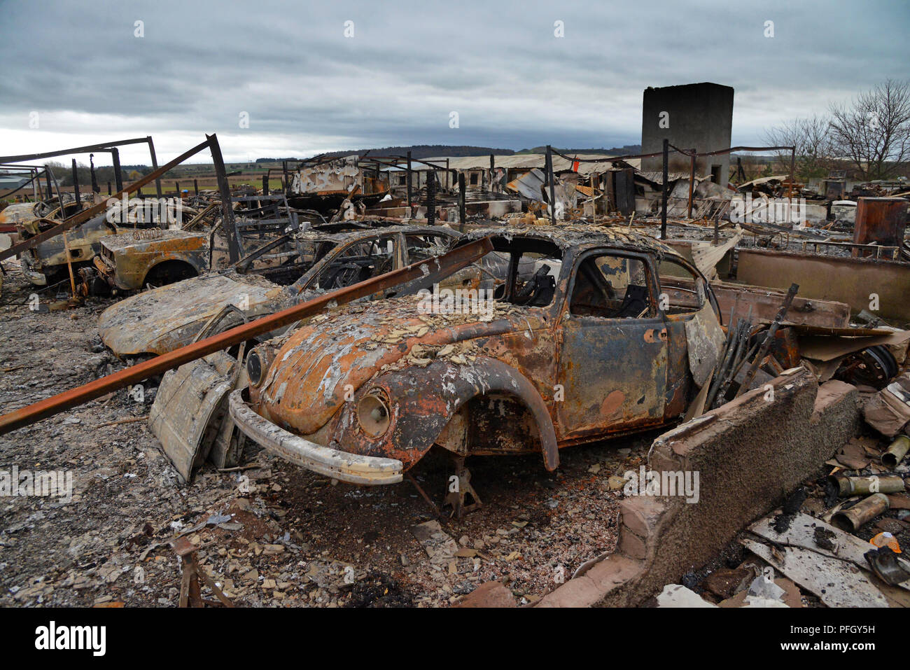 Vw fire hi-res stock photography and images - Alamy