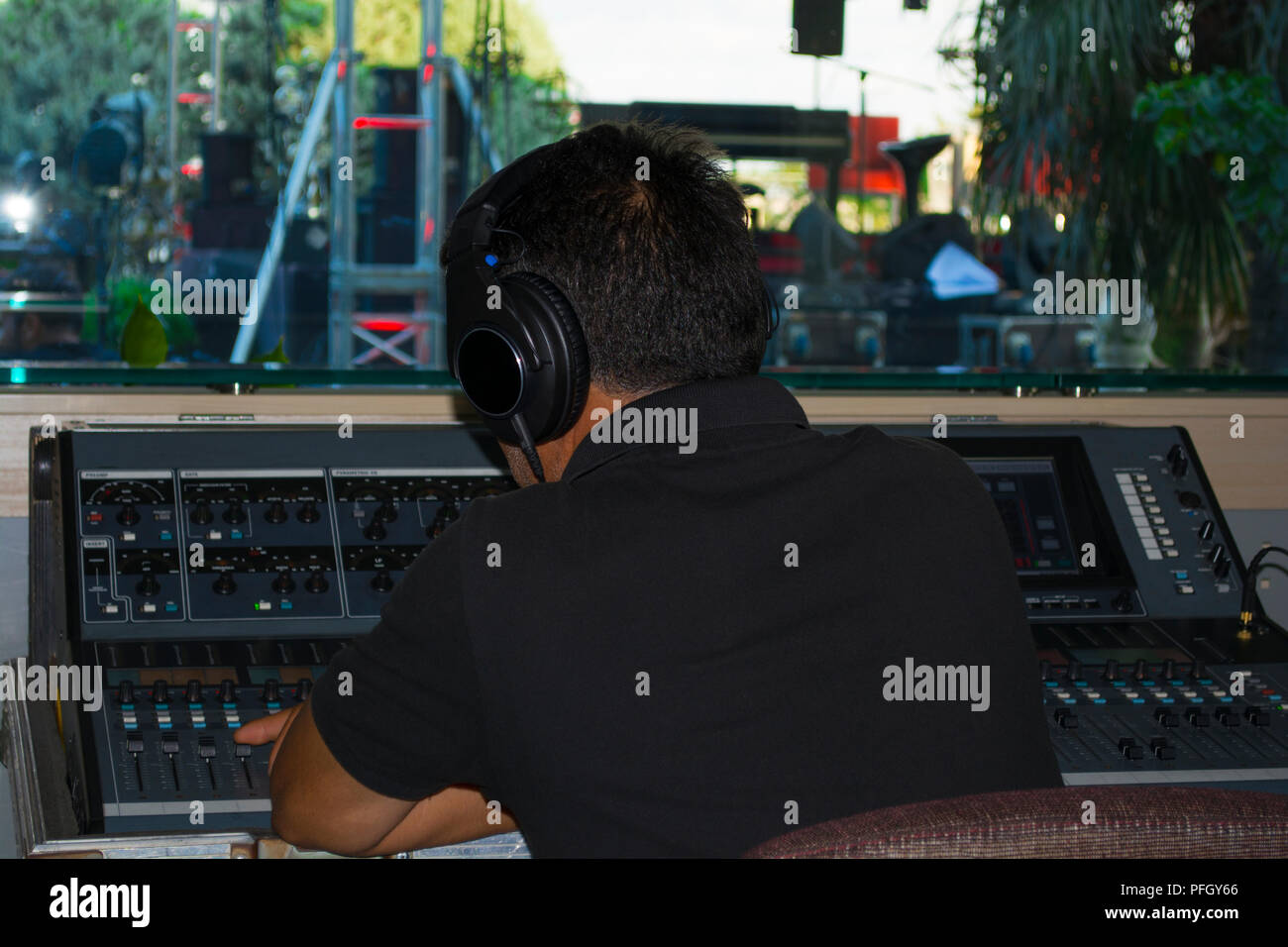 Sound Engineer Concert High Resolution Stock Photography and Images - Alamy