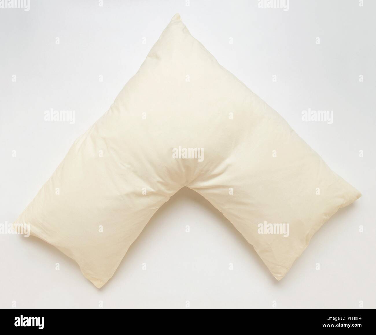 V shaped pillow Stock Photo - Alamy
