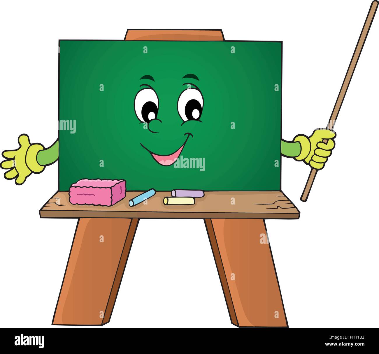 Happy schoolboard theme image 1 - eps10 vector illustration Stock ...