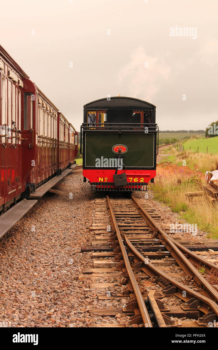 Lynton and Barnstable Railway, Devon, England - August 13, 2018 ...