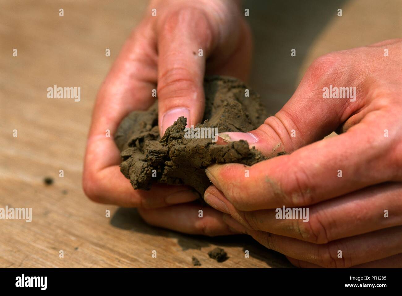 Testing Soil In Hand