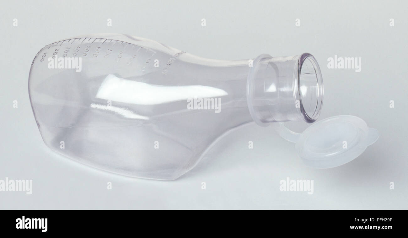 Male urinal bottle Stock Photo - Alamy