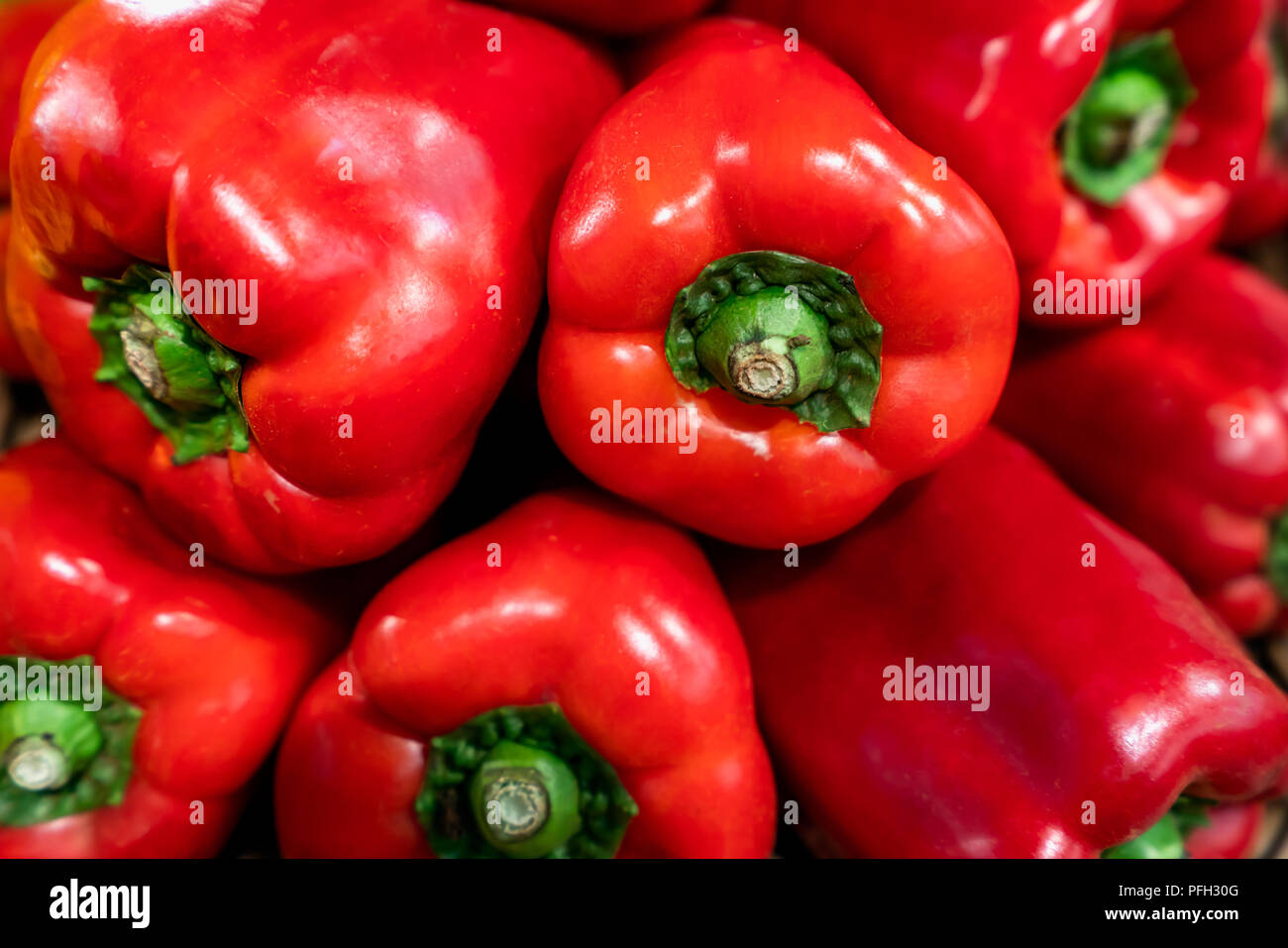 Bell pepper close up hi-res stock photography and images - Alamy