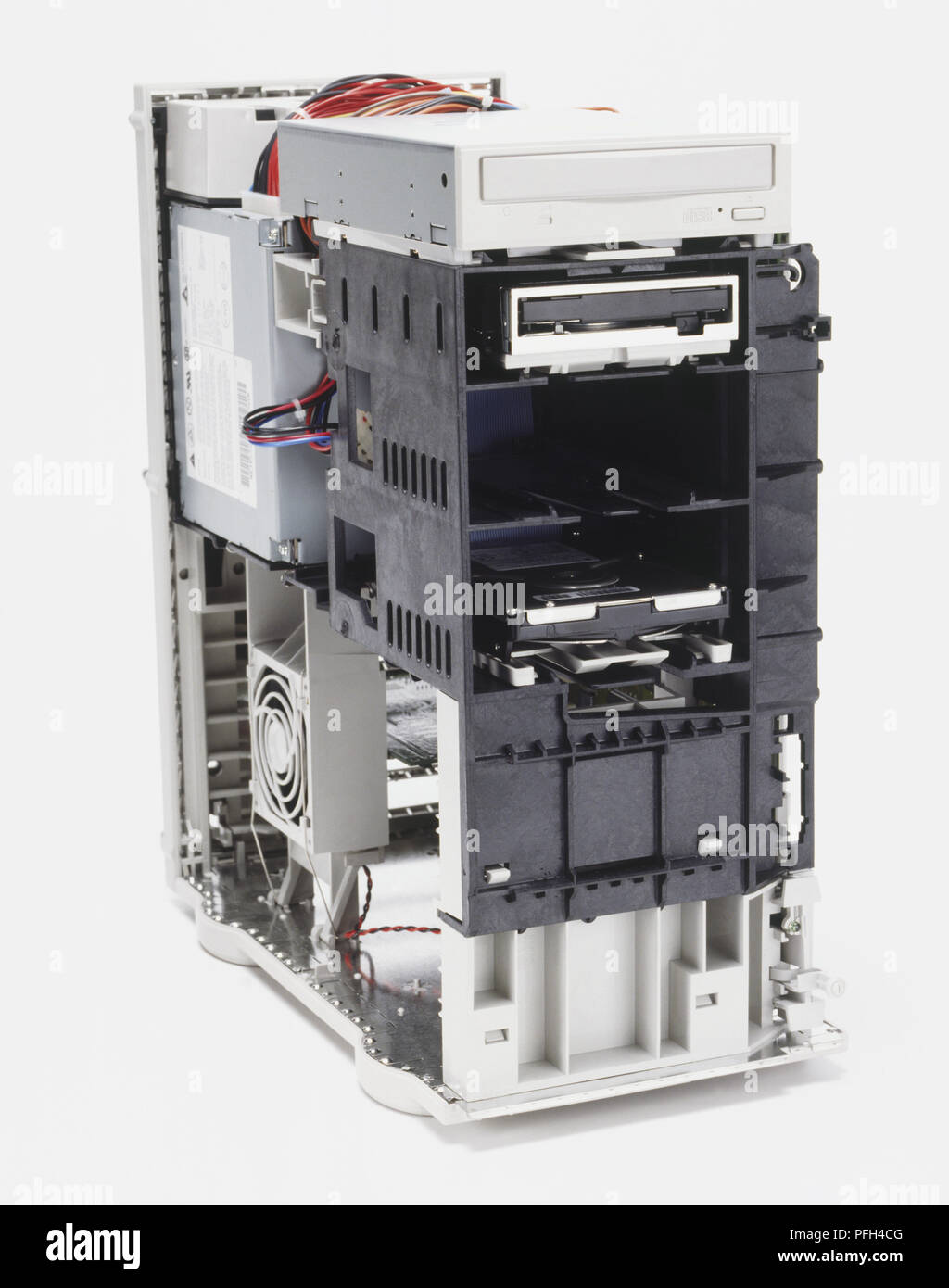 PC tower with outer casing removed Stock Photo - Alamy