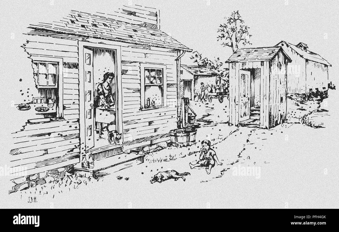 Farmhouse privy hi-res stock photography and images - Alamy