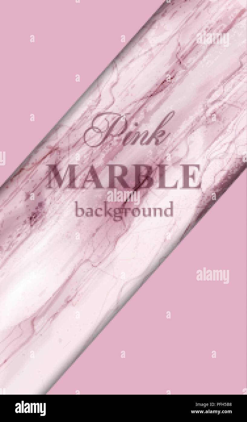 Pink marble background Vector. Luxury stone pattern textures ...