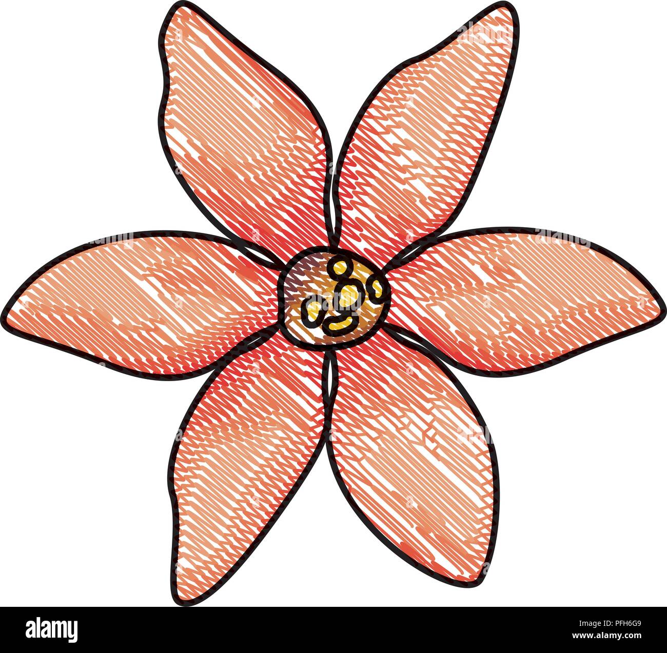 beautiful flower garden icon Stock Vector Image & Art - Alamy